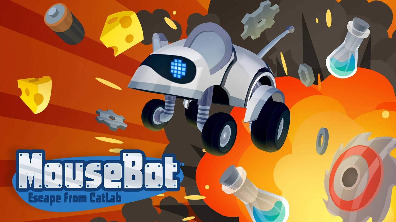 MouseBot: Escape from CatLab Nintendo Switch Gameplay | Handheld Players