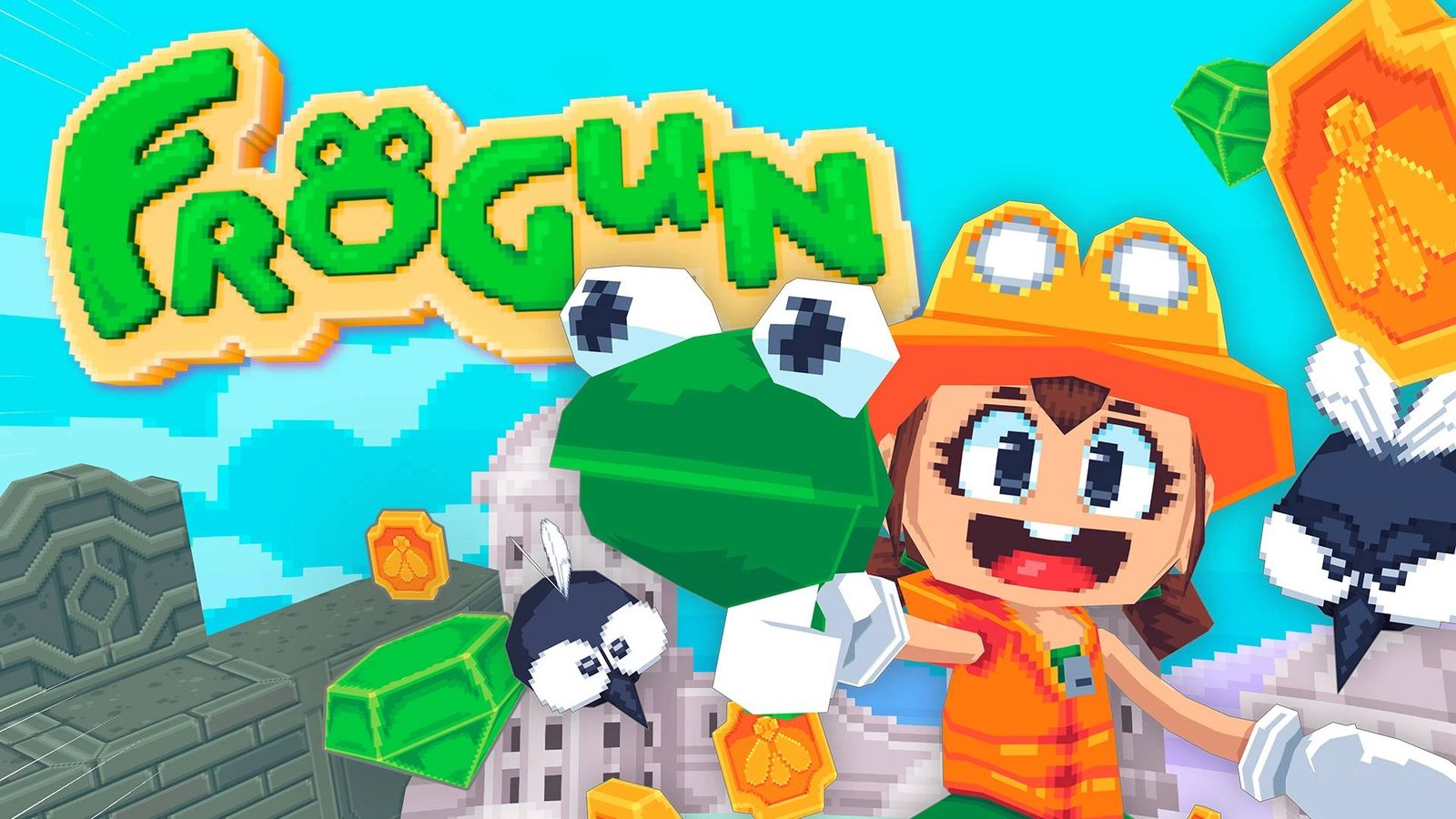 Frogun Nintendo Switch Gameplay | Handheld Players