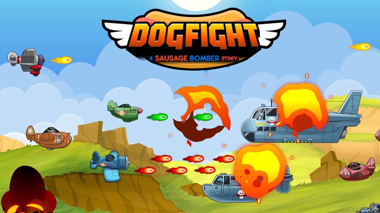 Dogfight: A Sausage Bomber Story Nintendo Switch Gameplay | Handheld ...