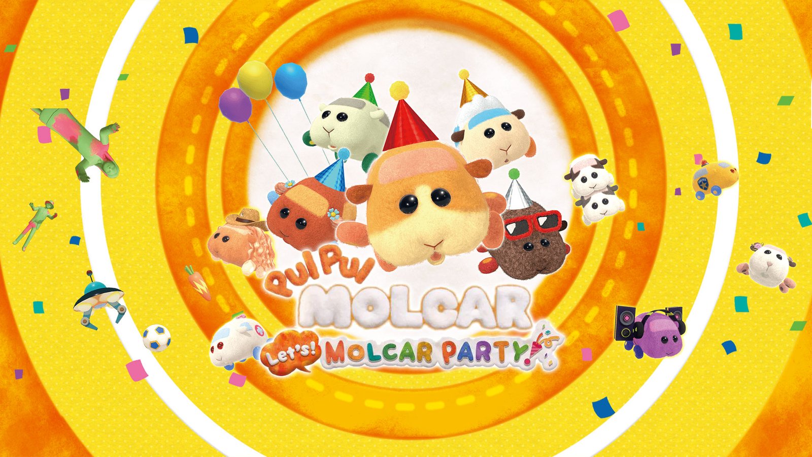 Pui Pui Molcar Let’s! Molcar Party! Nintendo Switch Gameplay | Handheld Players