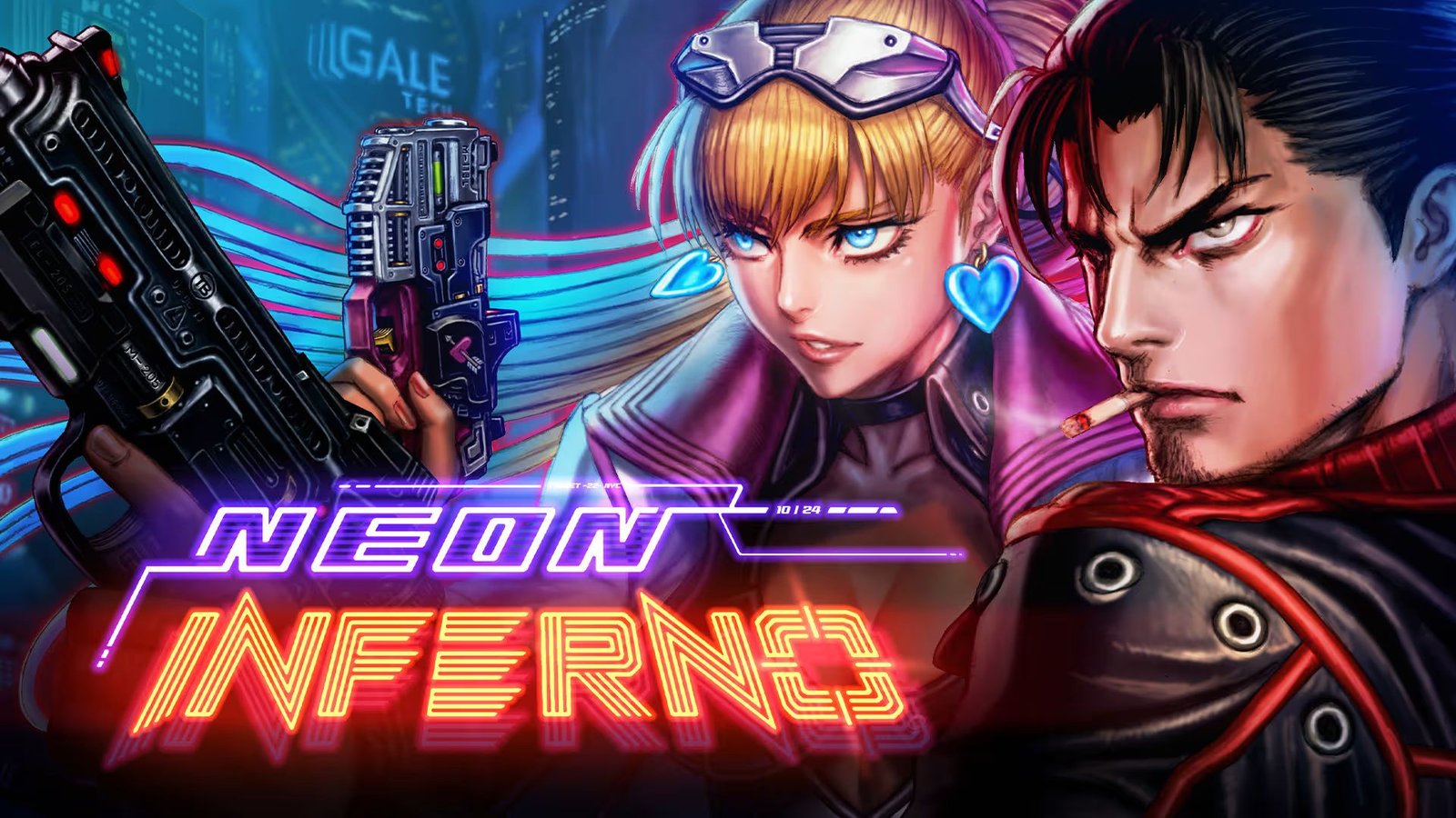 Neon Inferno Nintendo Switch 1 Gameplay Impressions | Handheld Players