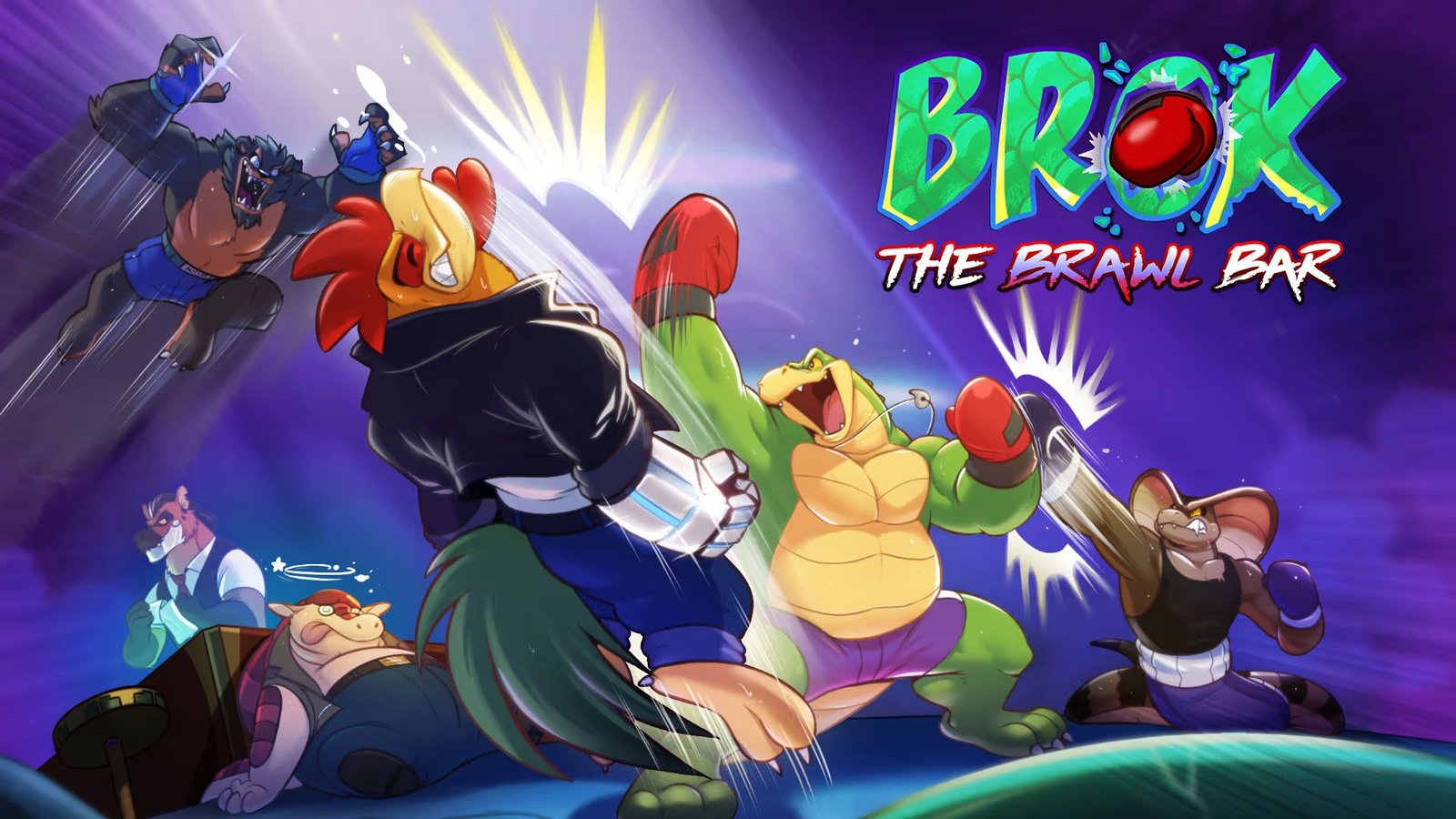 BROK: The Brawl Bar Nintendo Switch 1 Gameplay Impresiones | Handheld ...